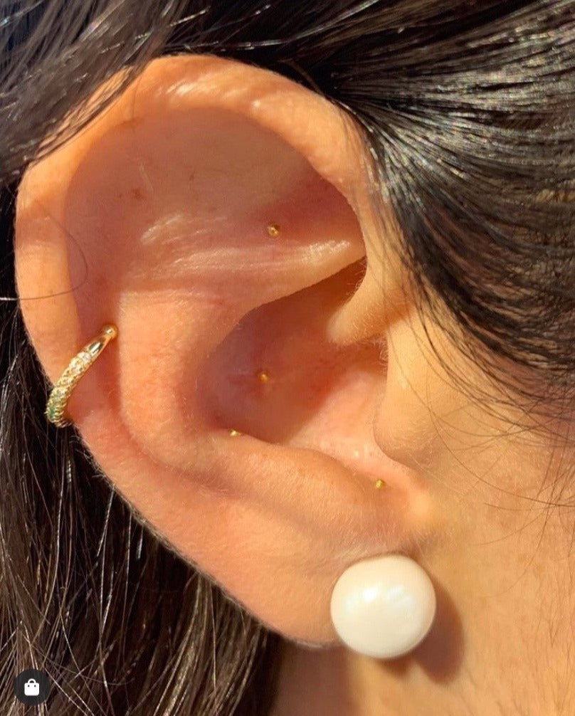 24K GOLD ACUPUNCTURE EAR SEEDS